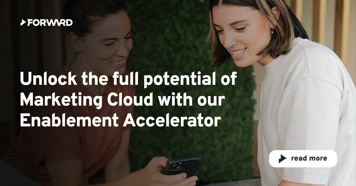 Discover our Enablement Accelerator | FORWARD